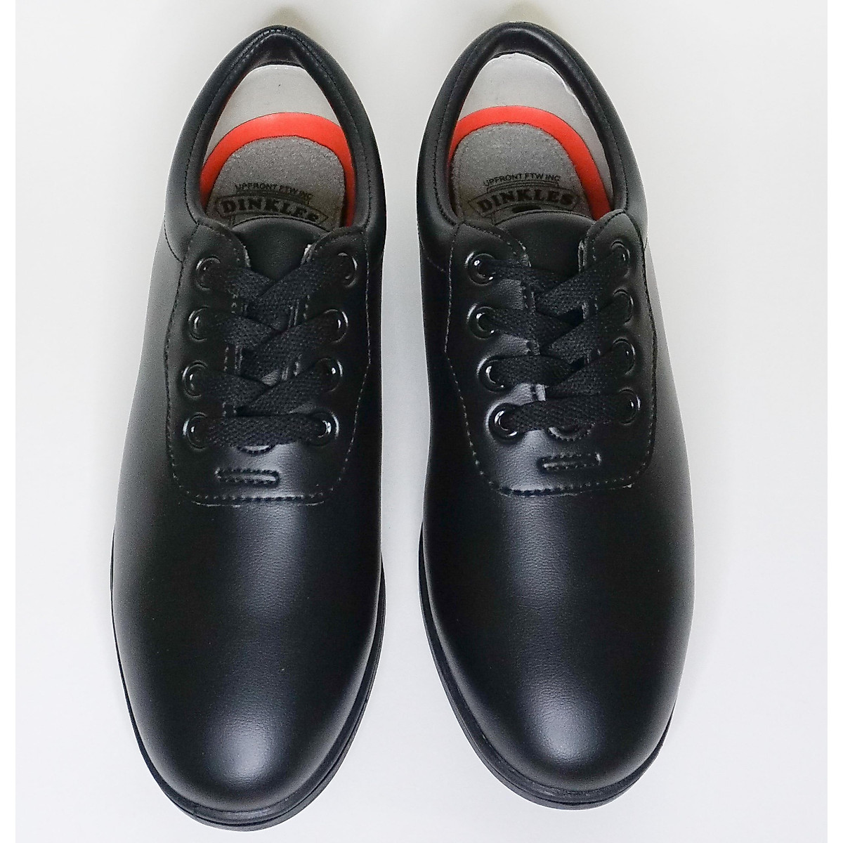 DINKLES Women's Glide Marching Band Shoes (Medium Width) (7.5, Black)