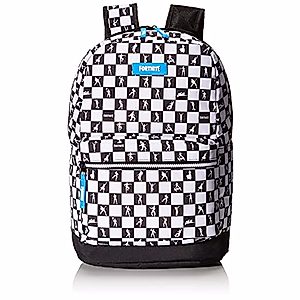 FORTNITE unisex adult Multiplier basic multipurpose backpacks, Black/White, One Size US