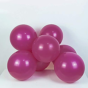 Gold and Burgundy Balloon Garland Arch Kit - 134Pcs Gold Confetti Balloons Burgundy Balloons and Black Balloons Party Supplies Decoration for Anniversary Wedding Bachelorette Bridal & Baby Shower Birthday Party(18"12"10"5")