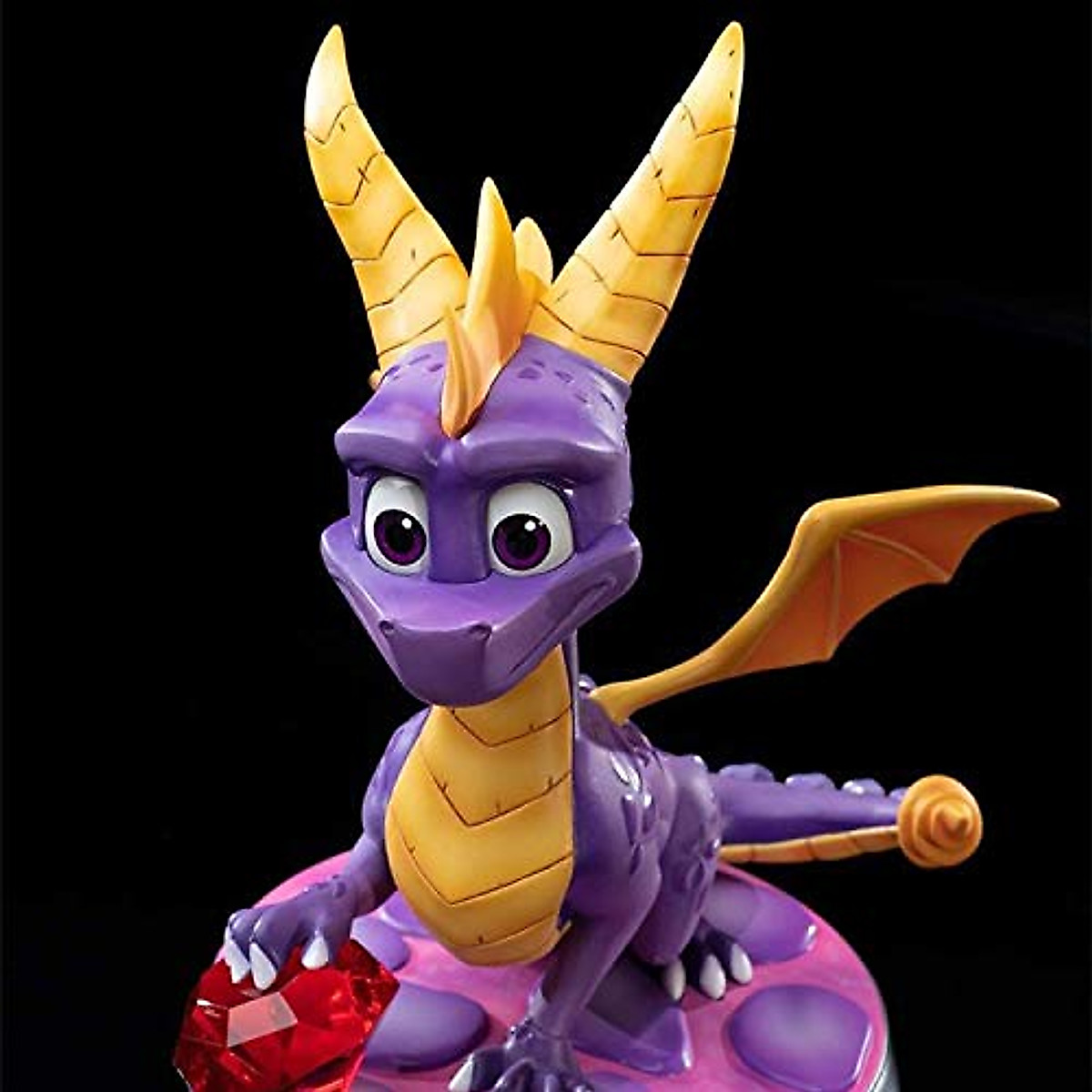 First4Figures Spyro The Dragon Collectible Statue with Detailed Base, 8"