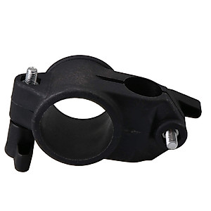 logyues 22mm Electronic Drums T Clamp Clip Bracket Kit Tubing Rack Mount Black Replacement for Roland CR-22