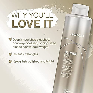 Joico Blonde Life Brightening Shampoo and Conditioner Set, 33.8 Fl Oz (Pack of 2)