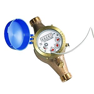 Lead-Free Water Meter Pulser/NSF 2" - 10 Gallons/Pulse