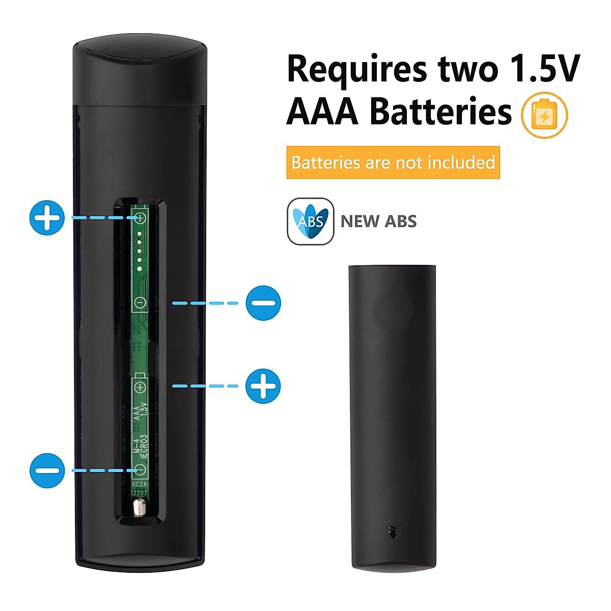 Replacement Voice Remote Control for Insignia TVs, Toshiba TVs, Pioneer TV, AMZ TV Cube and AMZ Omni TVs, 4-Series TV.