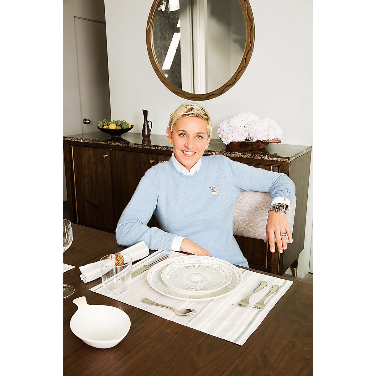 Royal Doulton Charcoal Grey Accent Plates, 6", Multicolor