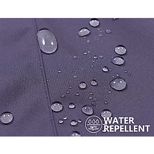 Little Donkey Andy Women's Lightweight Softshell Vest, Windproof Sleeveless Jacket for Running Hiking Travel, Purple S