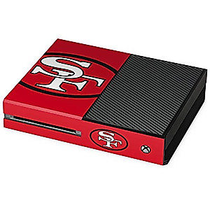 Skinit Decal Gaming Skin Compatible with Xbox One Console - Officially Licensed NFL San Francisco 49ers Retro Logo Design