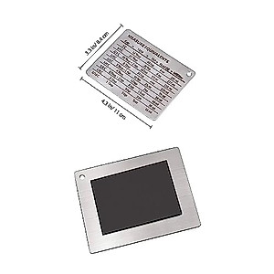 White Lily Pound Cake Mix, 16.2 OZ Box Bundled With White Lily Lemon Pound Cake Mix, 16.2 OZ Box and Measure Equivalents Refrigerator Magnet