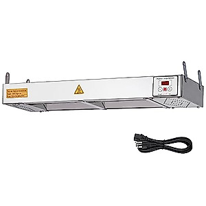 Electric Food Warmer with Cord & Plug 24” 650W Food Heat Lamp Strip Heater Commercial Food Warmer Food Heating Lamp Heat Lamp for Food