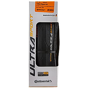 Continental Ultra Sport III 700x25 Black Folding PureGrip