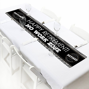 Big Dot of Happiness Happy Retirement - Retirement Party Decorations Party Banner