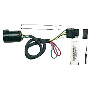 Hopkins 41155 Plug-In Simple Vehicle Wiring Kit, Black