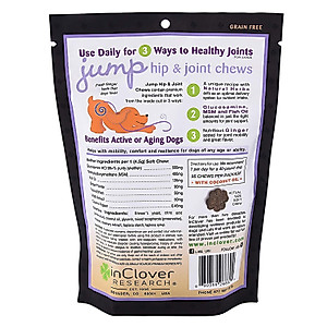 In Clover Jump Soft Chews for Daily Joint Care and Endurance Support for Dogs