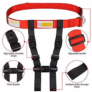 Child Airplane Safety Travel Harness Baby Safety Travel Restraints System Airplane Kid Travel Safety Harness for Travel Use
