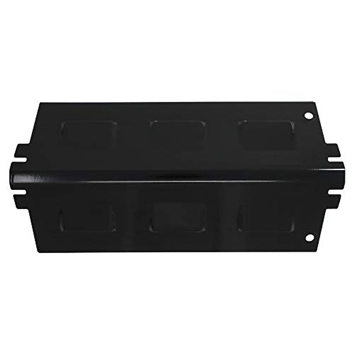 3-Pack BBQ Grill Heat Shield Plate Tent Replacement Parts for Charbroil 463453306 - Compatible Barbeque Porcelain Steel Flame Tamer, Flavorizer Bar, Vaporizer Bar, Burner Cover 11 3/4""