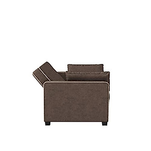 Serta Convertible Sofa, Java