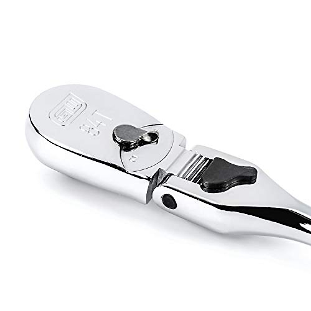 GEARWRENCH 3/8" Drive 84 Tooth Locking Flex Head Teardrop Ratchet 11-1/2" - 81266A-07