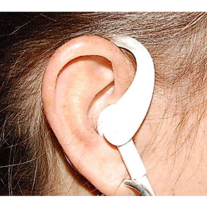 EARBUDi Flex - Compatible with Your Apple iPhone Wired EarPods | Attaches to The Wired EarPods That are Made by Apple | (White)