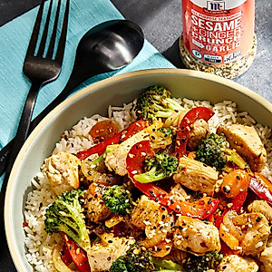 McCormick Sesame and Ginger Crunch with Garlic All Purpose Seasoning, 4.77 oz