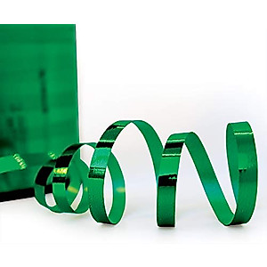 Christmas Ribbon - Curling Gift Ribbon Xmas Set of 3 Rolls Red Green Gold Curling Ribbons Thin for Holiday Gifts Wrapping & Decoration