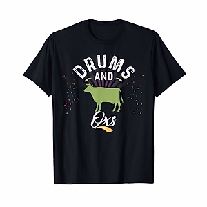Drums And OXS T-Shirt Shirt for Drummer T-Shirt