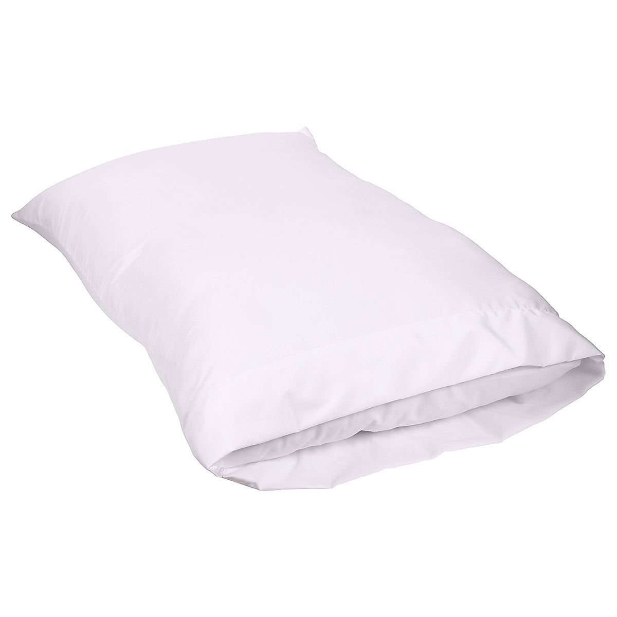 KAF Home Brushed Microfiber Pillow Cases Bulk Pack, Control Allergies and Ensure Sound Sleep, Set of 12, White