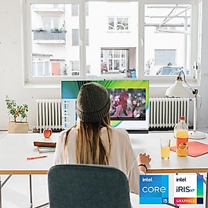 Acer Aspire C24-1650-UA92 AIO Desktop | 23.8" Full HD IPS Display | 11th Gen Intel Core i5-1135G7 | Intel Iris Xe Graphics | 8GB DDR4 | 512GB NVMe M.2 SSD | Wi-Fi 6 | Windows 11 Home