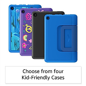 Amazon Fire HD 10 Kids Pro tablet, 10.1", 1080p Full HD, ages 6–12, 32 GB, (2021 release), named"Best Tablet for Big Kids" by Good Housekeeping, (2021 release), Sky Blue