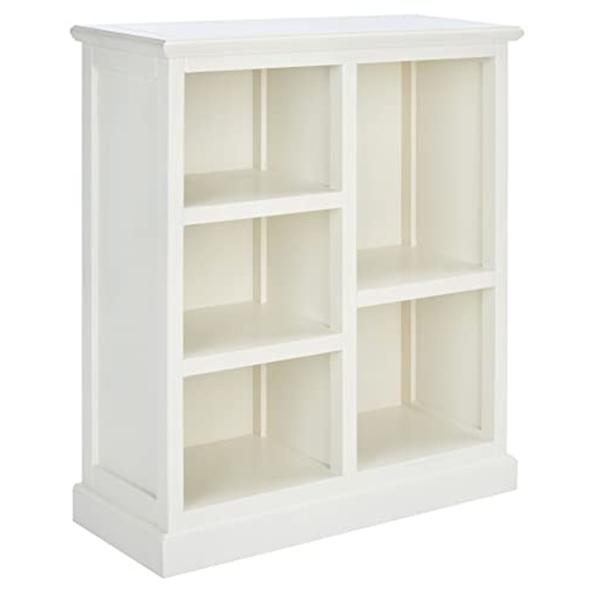 SAFAVIEH Home Collection Maralah White 5-Shelf Bookcase (Fully Assembled)