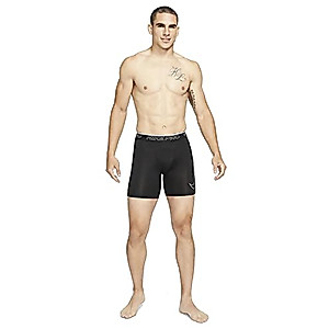 Nike Pro Dri-FIT Men's Shorts, Black/White, M