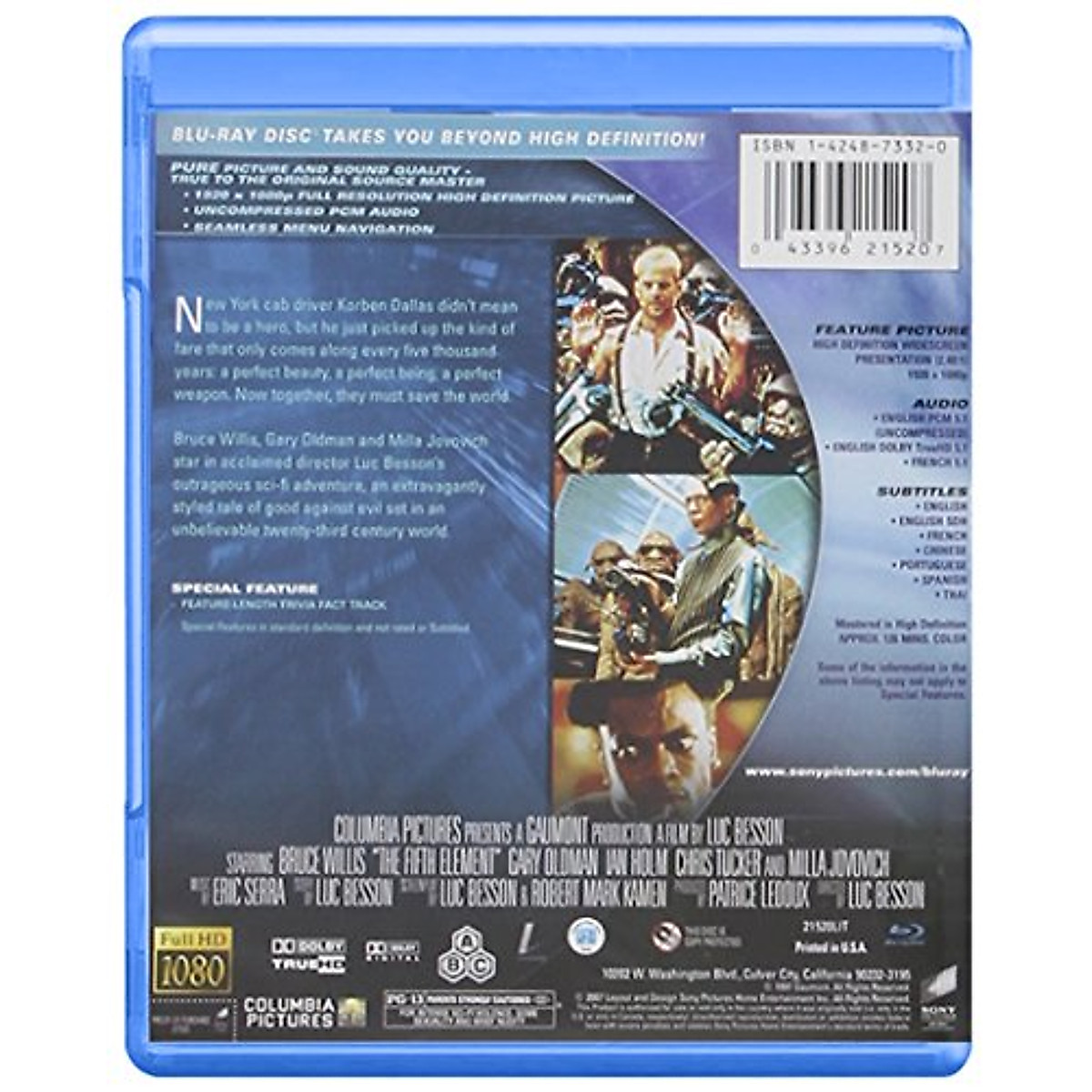 The Fifth Element (Remastered) [Blu-ray]