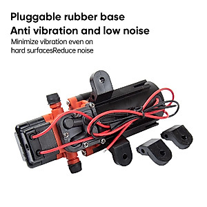 Electric Submersible Pump Diaphragm Pump 40 PSI 24V Marine Water Pump Boat Shower Toilet Accessories Sump Pump