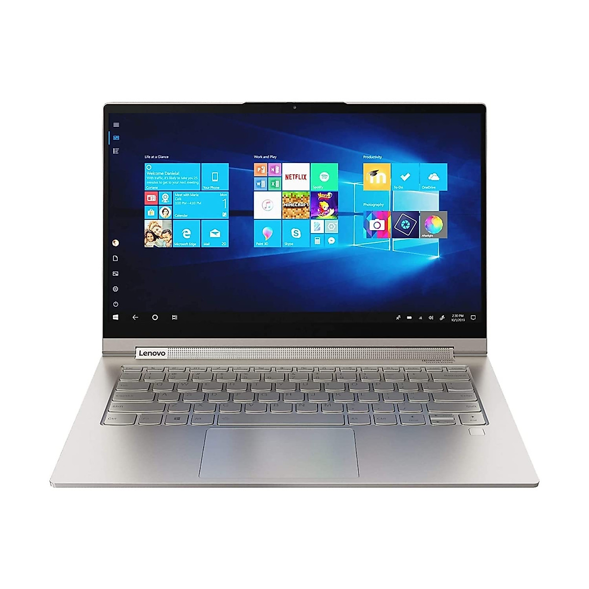 Lenovo Yoga C940-14 FHD(1920x1080) IPS Touch, 360° 2-in-1 Design, Fingerprint Reader, Intel 10th gen i7-1065G7 up to 1.3 GHz, 4 Cores, 8GB DDR4 RAM, 512GB SSD, Win 10, Gray, EAT Pen