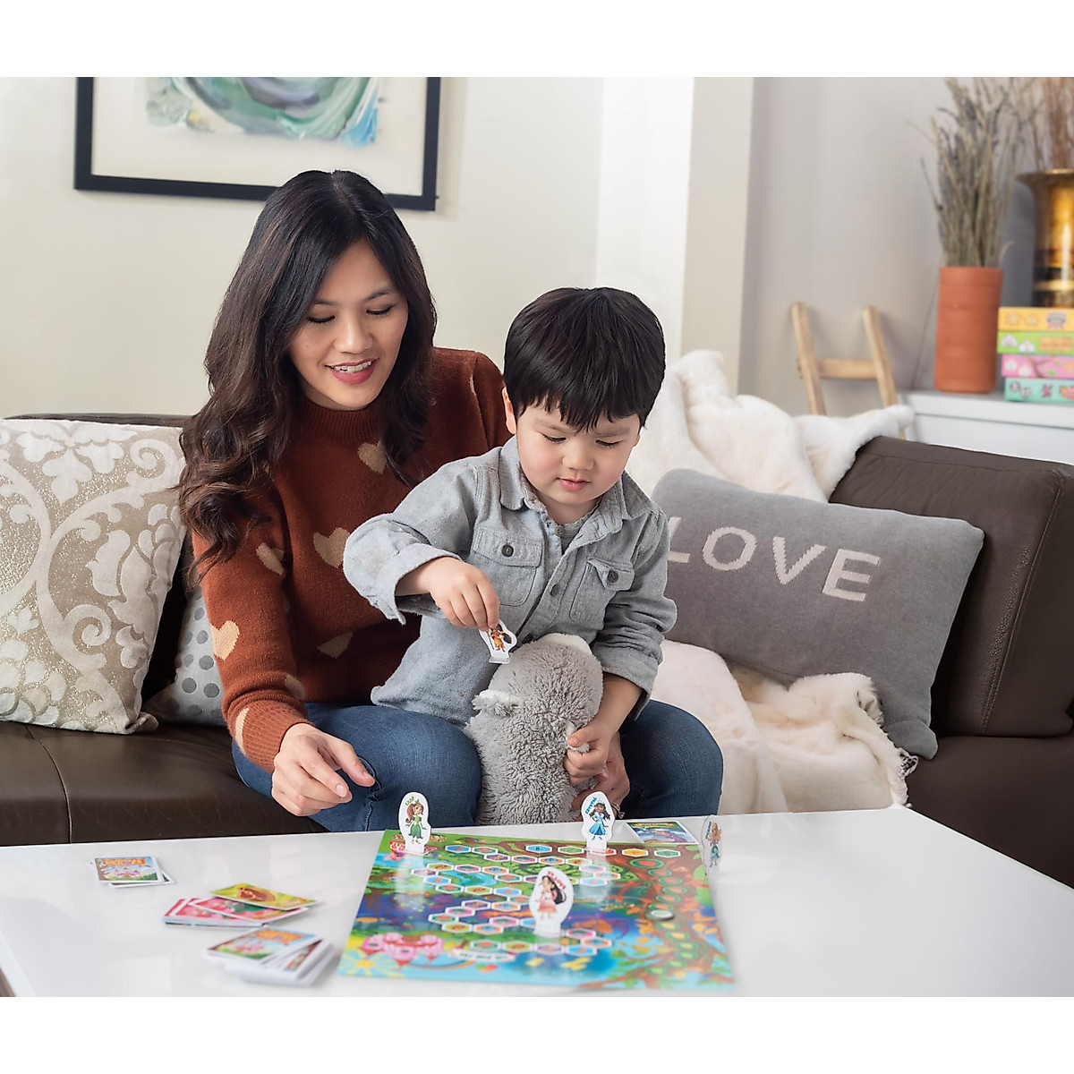 Jumping High Fives Princess Heroes Board Game - Cooperative Princess Castle Game for Kids Ages 4 and Up - Children Develop New Skills Through Play, Perfect for Family Fun Time