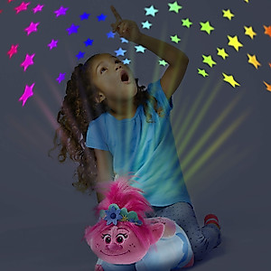 Pillow Pets DreamWorks Poppy Sleeptime Lite 11" – Trolls World Tour Stuffed Animal Plush Nightlight