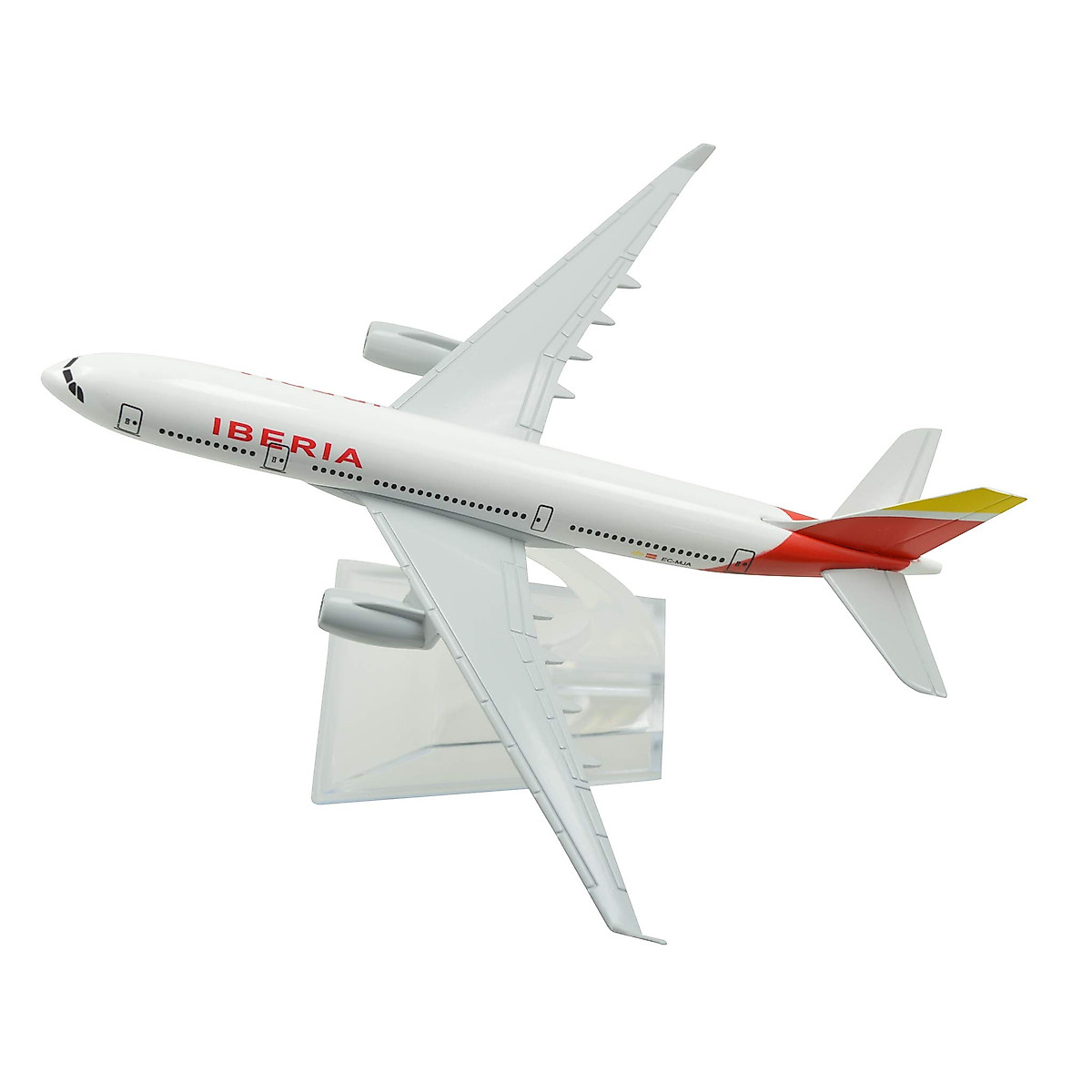 TANG DYNASTY(TM) 1:400 16cm Airbus A330 Iberia Airlines Metal Airplane Model Plane Toy Plane Model