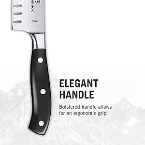Victorinox Forged 7-Inch Granton Edge Santoku Knife