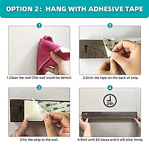 FINDKING Ash Wood Magnetic Knife Strip, Magnet Utensil Holder for Wall, Refrigerator, Wooden Rack for Kitchen Knives, No Drill (Deep Grey, 18 Inches, Without Knives)