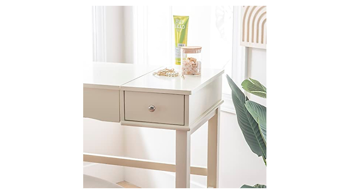 Stylish Cream Jackson Vanity Set - Linon
