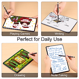 Stylus Pens for Touch Screens, Zealoire 2 in 1 Stylus High Precision Capacitive Stylus for iPad iPhone Tablets Samsung Galaxy All Universal Touch Screen Devices