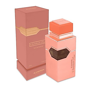 Al Haramain L'Aventure Rose - Arabian Perfume for Women - Long Lasting Perfume for Women - Floral Woody Fragrances - Eau de Parfum for Women - 6.76 oz