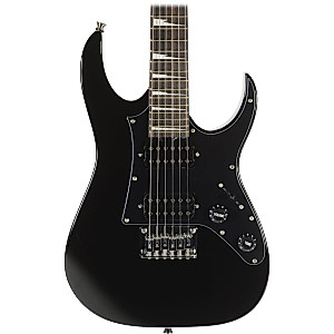 Ibanez GRGM21BKN 3/4 Size Mikro Electric Guitar - Black Night Finish