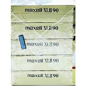 Xlii 90 High Bias Audio Cassette Tape -5-Pack
