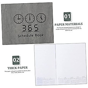 2024 Work Calendar Note Books for Work Office Calendar 2024 Agenda Notepad Daily Schedule Planner Calendar Notepad Agenda Notepad 2024 Planner Daily 2024 Schedule Notebook