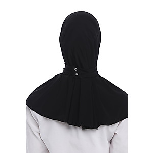 Marwa Fashion Muslim Hijab for Women - Premium Quality hijab scarf for women made up of 100% Stretchable Polyester, Instant hijab