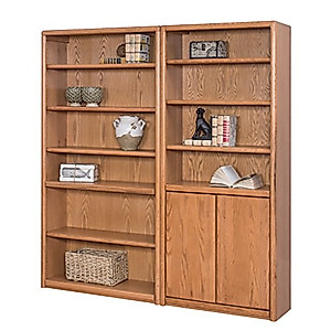 Martin Furniture Contemporary 6 Shelf Bookcase - Fully Assembled