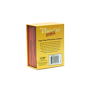 Lost Boy Entertainment King’s Cup Extreme - Party Games - Card Games for Adults - Drinking Games - Game Night - Date Night - Couples Games - Travel Games - Laugh and Drink - Get Buzzed