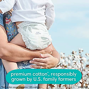 Pampers Baby Diapers - Pure Protection - Size 5, 88 Count, for up to 100% Leakproof, Premium Plant-based Skin Protection