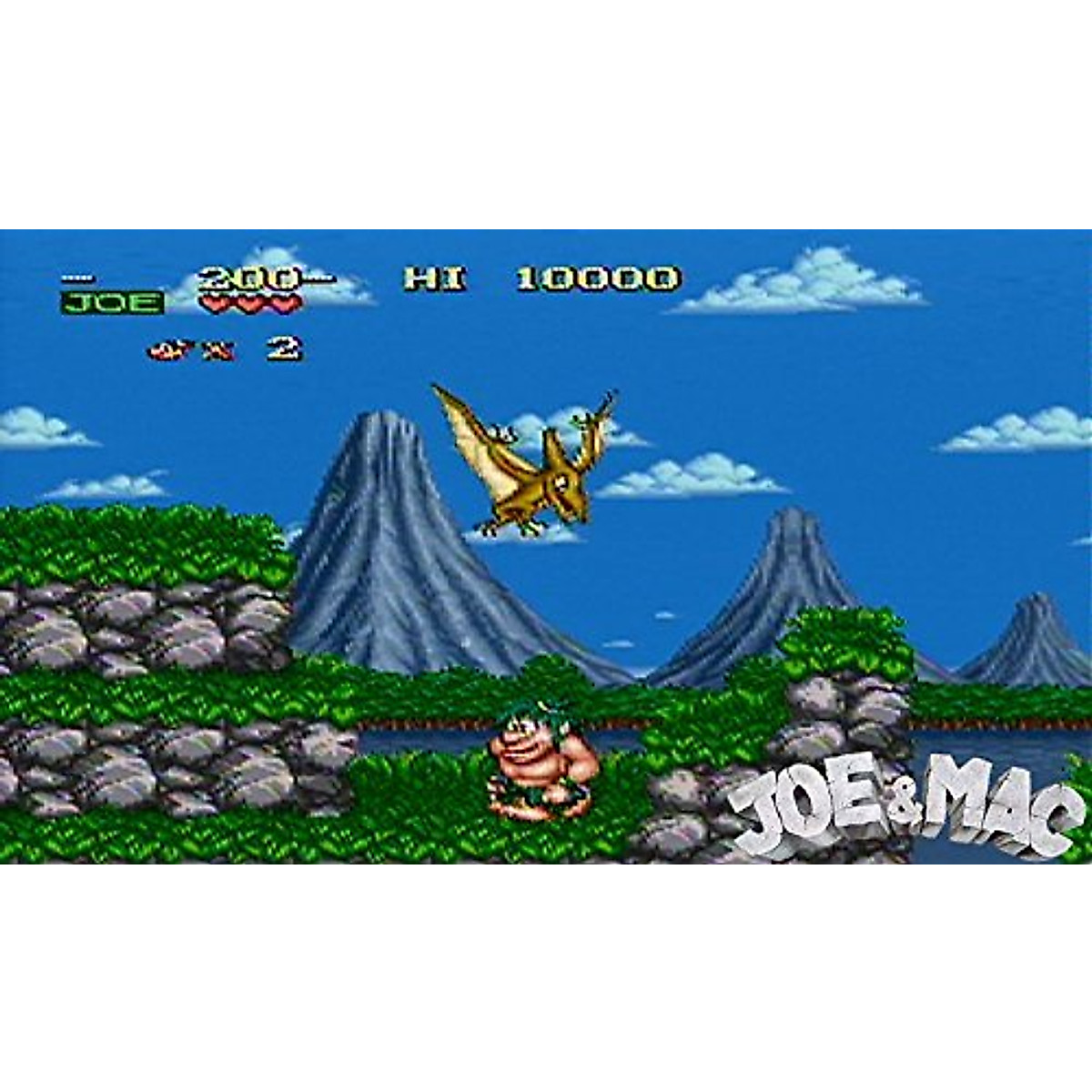 Retro-Bit Joe & Mac: Ultimate Caveman Collection SNES Cartridge - 3 Games in 1 - Super NES