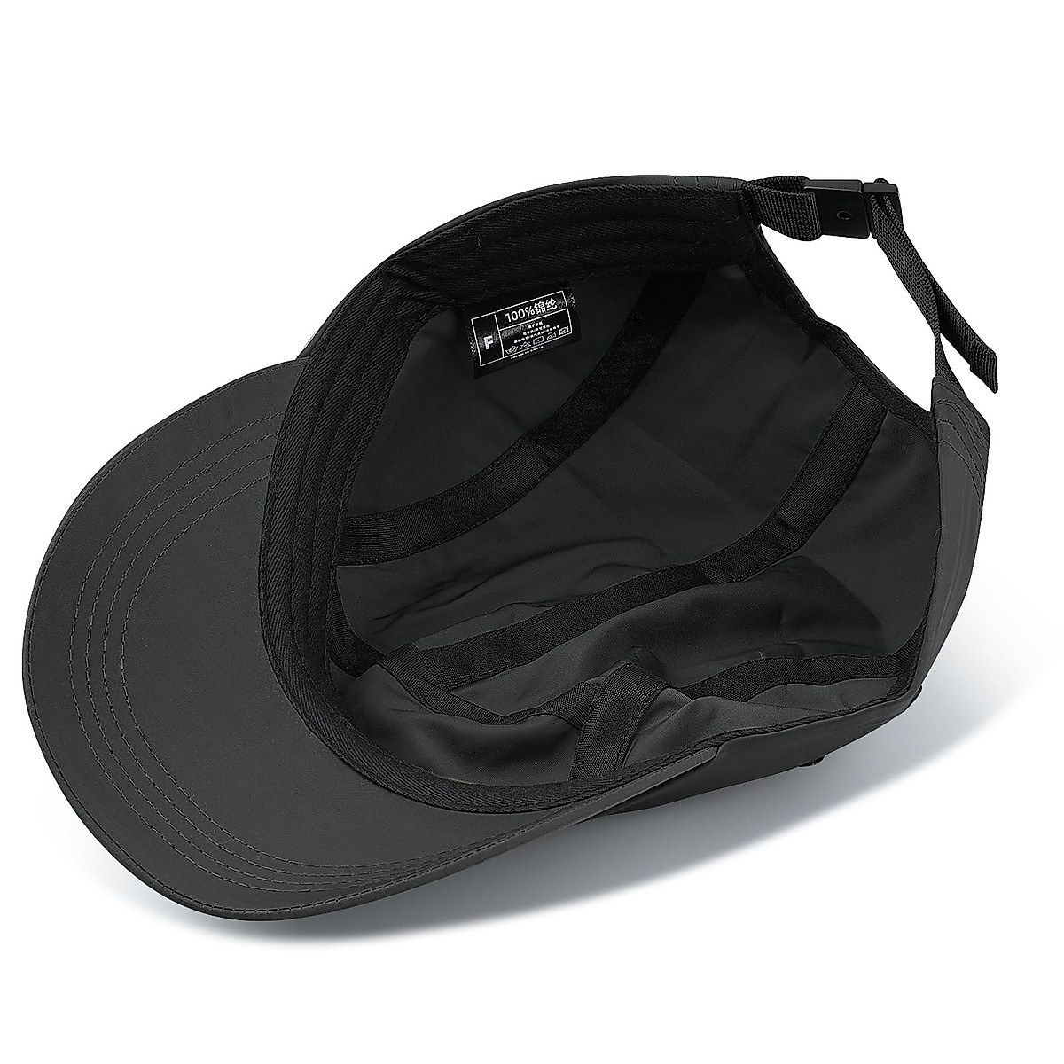 CLAPE Baseball Cap Quick Dry Sun Hat Anti Sweat Sunscreen Trucker Hat,GD51-Black